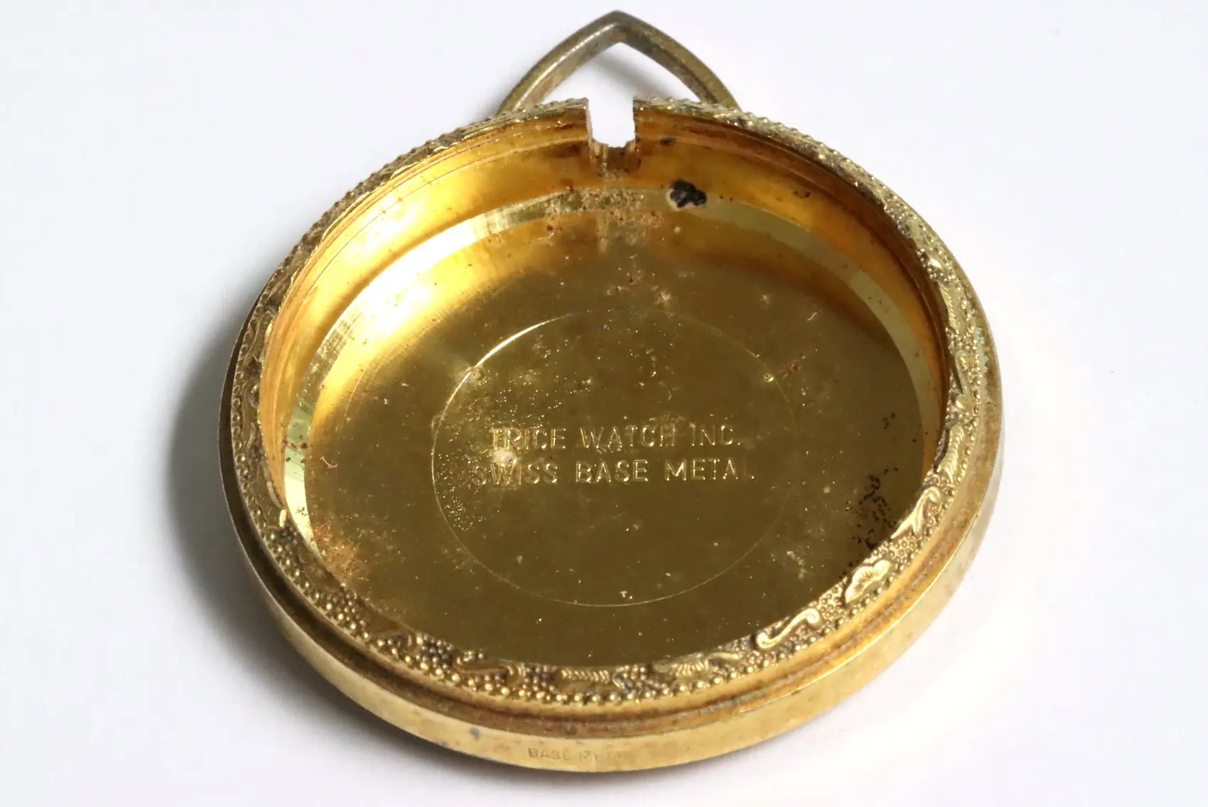 CustOmtime trice defective and rusty 1 jewel pocket watch ...